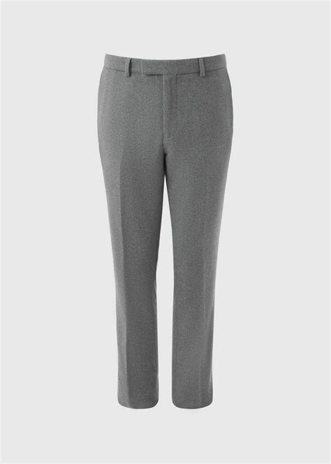 Taylor And Wright Berkeley Grey Tailored Fit Trousers Matalan