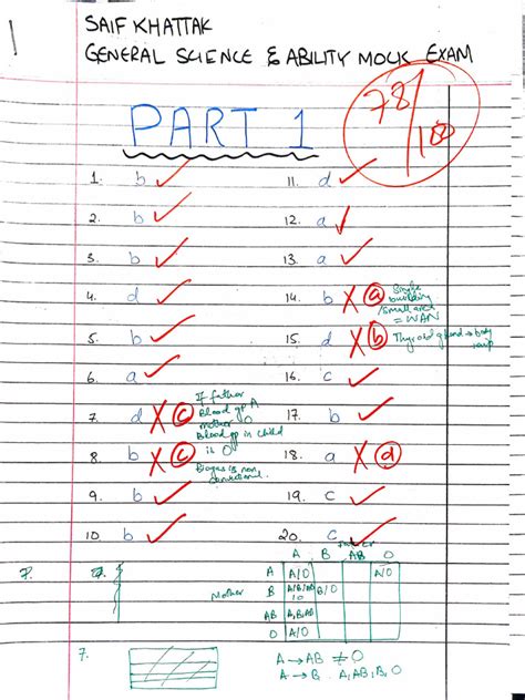 Css Toppers General Science And Ability Gsa Mock Exam Pdf