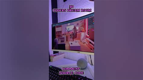 3d Coder Dream Room Using Three Js Coder Dreamroom Threejs Coding Tech Webdevelopment