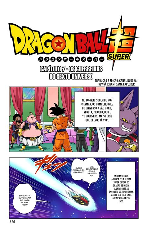 Dragon Ball Super Full Color Capítulo 7 Os Guerreiros Do Sexto Universo