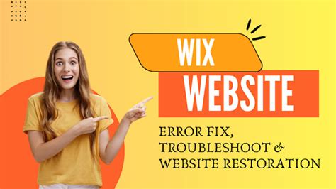 Fix Your Wix Errors Problems Bugs Troubleshoot Restore Your Site By Ayo
