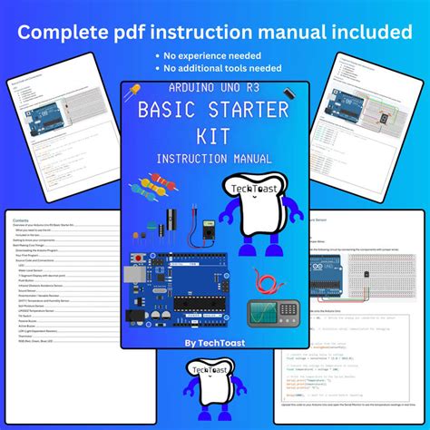 Electronic And Interactive Toys Techtoast Arduino Uno R3 Basic Starter