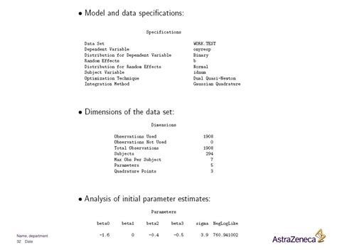 Ppt Lecture Non Linear And Generalized Mixed Effects Models Powerpoint Presentation Id