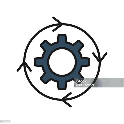 Iteration Icon Stock Illustration Download Image Now Development Icon Symbol Illustration