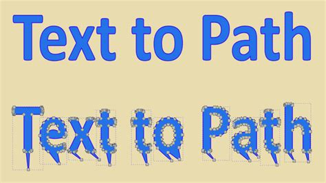 Inkscape Text To Path Step By Step