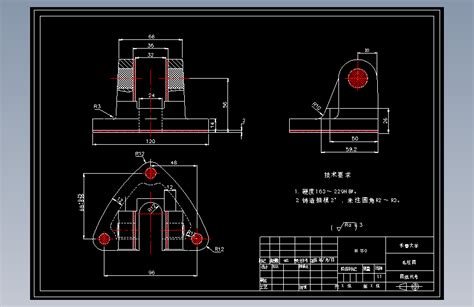 操纵杆支架机械加工工艺及底面铣削夹具cad设计含说明书 Autocad 2010 模型图纸下载 懒石网