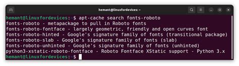 How To Install Fonts On Linux Desktops LinuxForDevices
