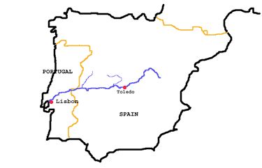 Tagus River Location