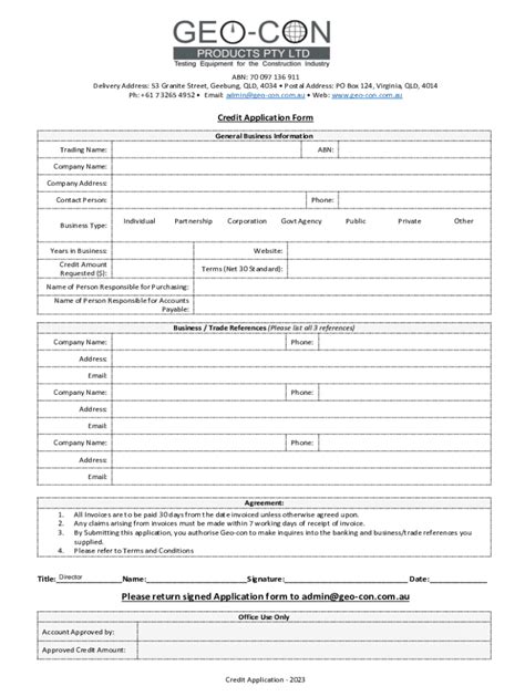 Fillable Online Please Return Signed Application Form To Admin Fax Email Print Pdffiller