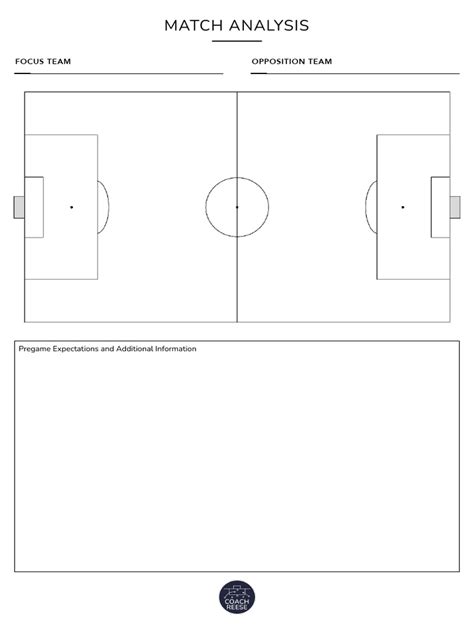 match analysis template pdf shape
