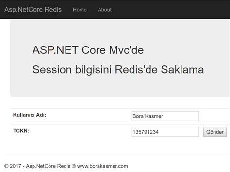 Asp Net Core Mvc Bir Projede Session Bilgilerini Redisde Tutma Baz Lar Hayal Eder Baz Lar