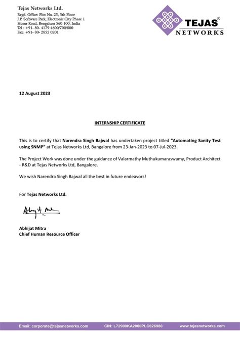 Narendra Singh Bajwal On Linkedin Internshiplearning Telecomcourses Continuousgrowth