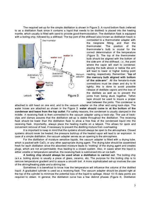 Simple Distillation Pdf Lab Distillation Handout