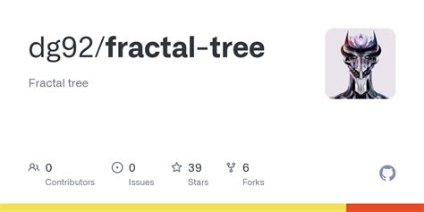 GitHub Dg Fractal Tree Fractal Tree