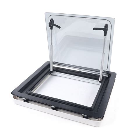 RV Caravan External Push Out Window Top Grelly USA