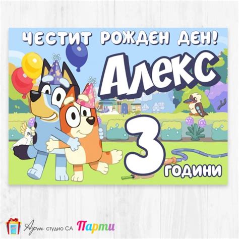 Блуи и Бинго онлайн магазин за парти артикули