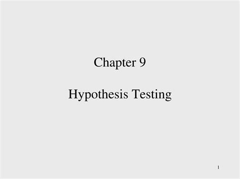 PPT Hypothesis Testing Concepts PowerPoint Presentation Free Download ID 9489792