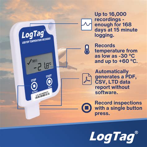 Usrid Single Use Usb Pdf Lcd Temperature Data Logger