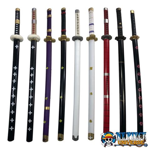 Weapons One Piece Zoro Swords Pu Cosplay 104cm One Piece Universe