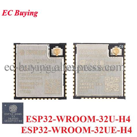 Esp32 Wroom 32u H4 Esp32 Wroom 32ue H4 Esp32 Esp32 Wroom Esp32 D0wd V3 Wifi Bluetooth Compatible
