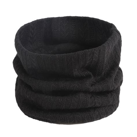 Yoodem Neck Warmer Winter Wool Knitted Neck Scarf Warm Scarf Mens And