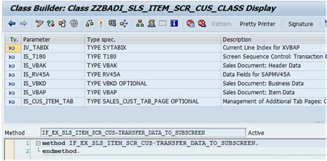 sap abap badi add item tab custom fields in va01 va02 va03 sales