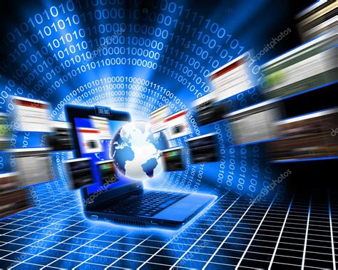 Global Computer Network Stock Photo SergeyNivens 5985500