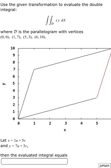 Solved Evaluate The Integral By Making A Change Of Chegg Com