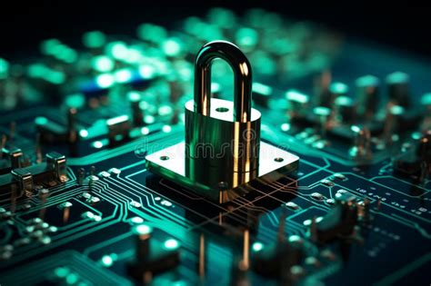 Sensitive Information Protection Relies On The Importance Of Data Security Encryption Stock