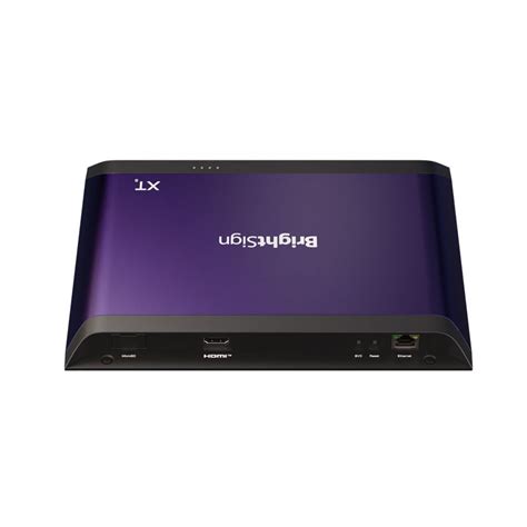 Brightsign Xt245 Standard I O Media Player Amped Digital