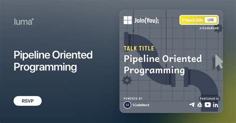 Icodenext On Linkedin Pipeline Oriented Programming · Luma