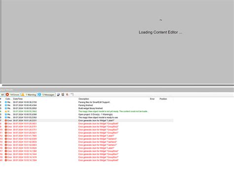 Error Generate Json For Widget After Project Upgrade To As6 Ask Questions Bandr Community