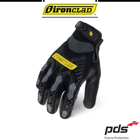 Ironclad IEX MIG Command Impact Breathable Touchscreen Safety Gloves Shopee Singapore