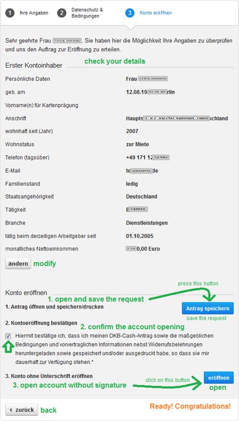 Open Dkb Bank Account Step By Step Instructions Help