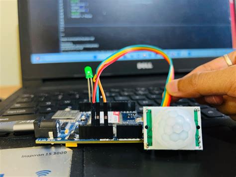 pir sensor with micropython using bharat pi board 5 steps instructables