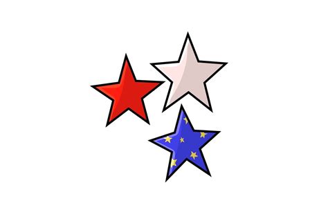 4th Of July Stars In Sky Illustration Graphic By Holycatart · Creative