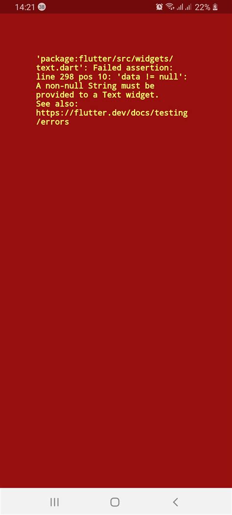 Problem With Flutter Accessing Rest Api On Device Stack Overflow