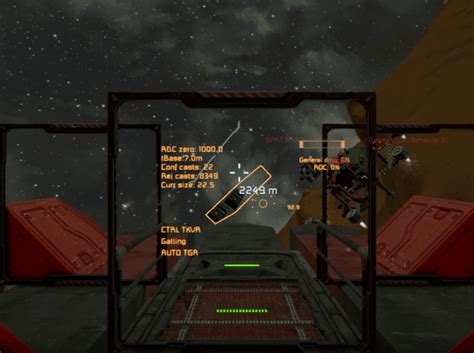 Target Bounding Box Projection In A Hud Script In Action Rspaceengineers