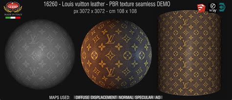 Louis Vuitton Leather Texture Seamless 16260
