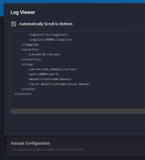 Edit Mount Point Relay Stream Metadata Doesn T Appear After VPS