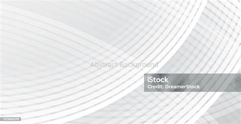 흰색 물결 선 패턴 추상적인 배경 기술 배너 벡터 일러스트 레이 션 0명에 대한 스톡 벡터 아트 및 기타 이미지 0명 곡선