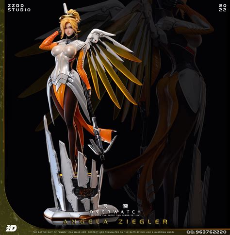 ZZDD Studio Overwatch Angela Ziegler Resin Statue PREORDER