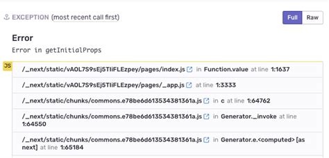 Source Maps Info Dont Show In With Sentry Example · Issue 8873