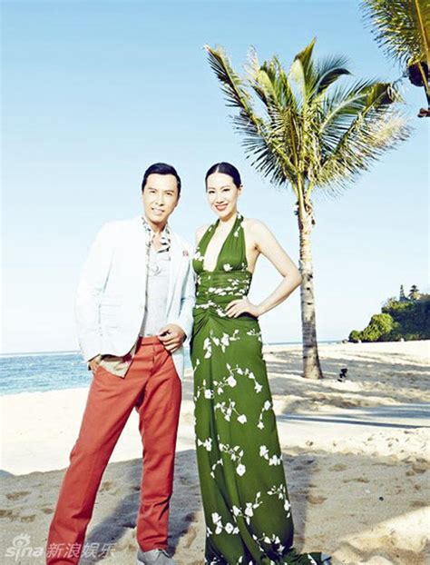 流鼻血啦甄子丹娇妻汪诗诗大秀比基尼照新浪图片