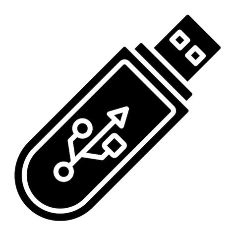 Premium Vector Usb Stick Vector Illustration Style