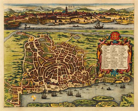 Goa On Ancient Maps And Illustrations