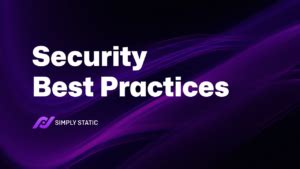 WordPress Security Best Practices For