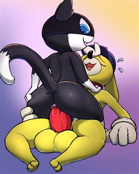 Rule 34 Anal Ass Astral Chain Atlus Big Penis Big Testicles Canid