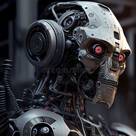 Detailed Robot Army Or Group Of Cyborgs 3d Rendering Robot Army Or Group Of Cyborgs Advanced