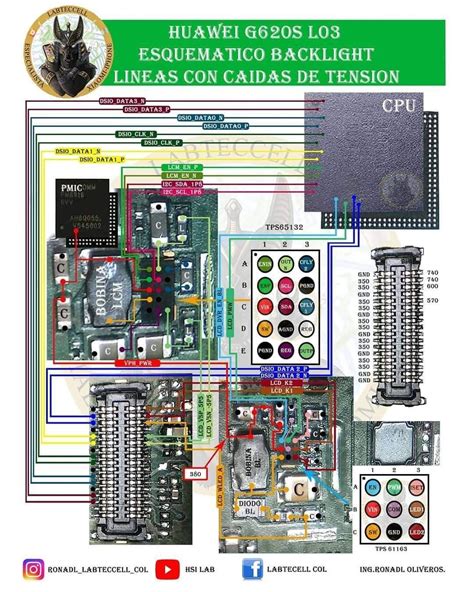Pin De Gu Gue En Huawei Esquemas Electrónicos Telefonia Celular Tecnología De Energía